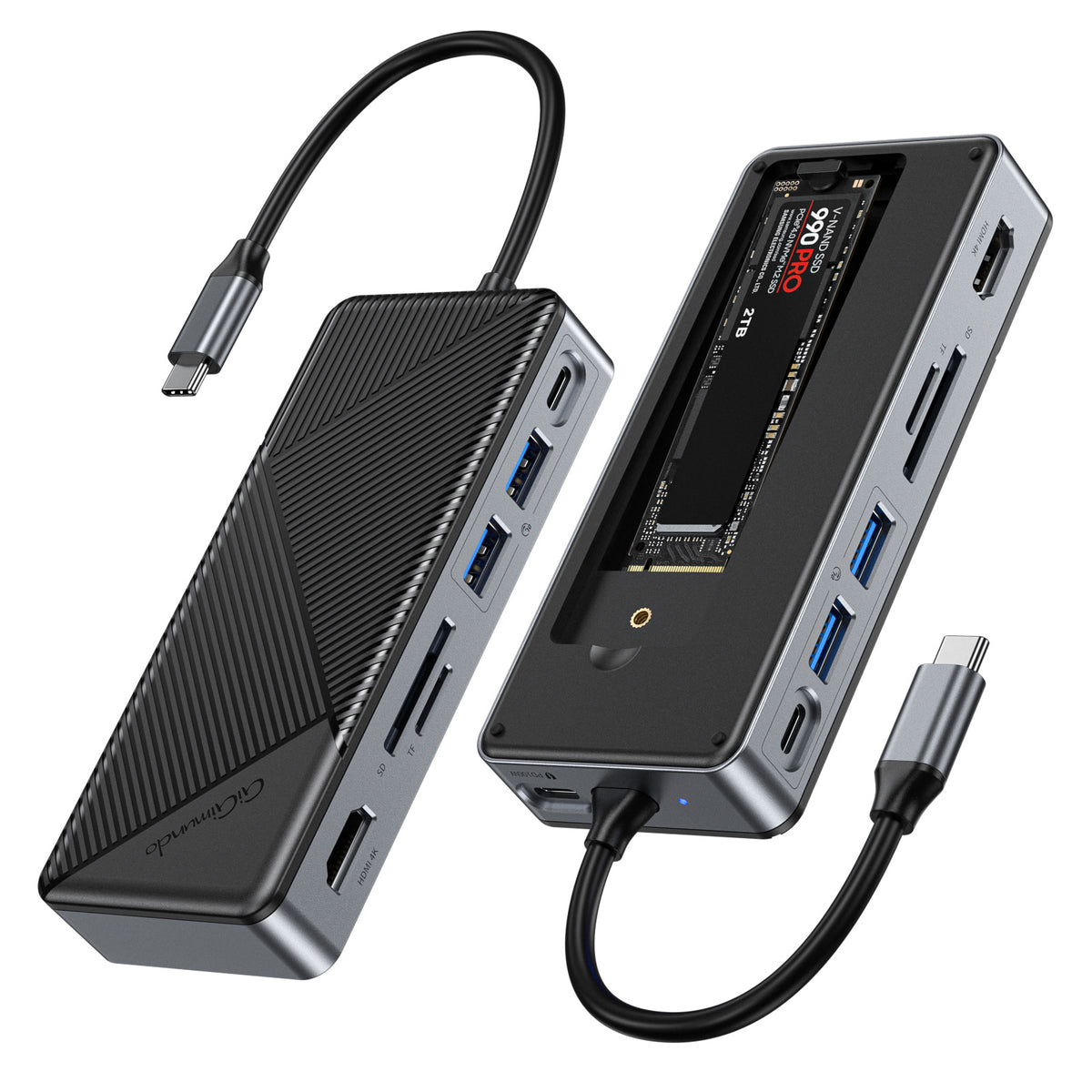 GiGimundo GM28P M.2 NVMe Enclosure SSD Docking Station - 10Gbps Multi